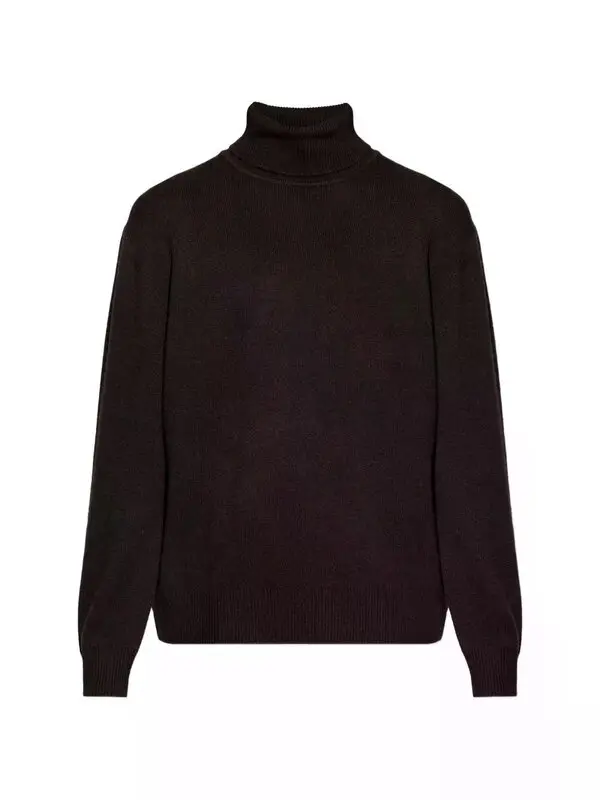 LISA YANG Roll Neck Sweater - Brown
