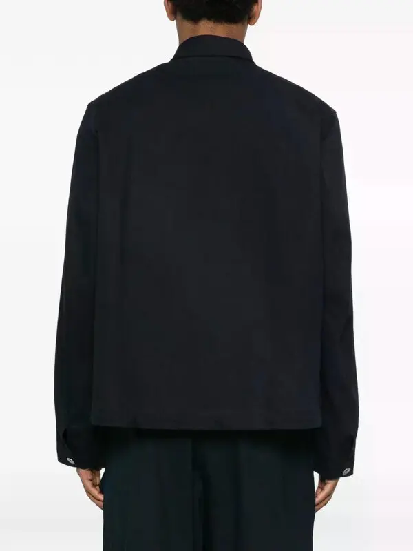 Studio Nicholson Drawcord-hem Chest-pocket Shirt