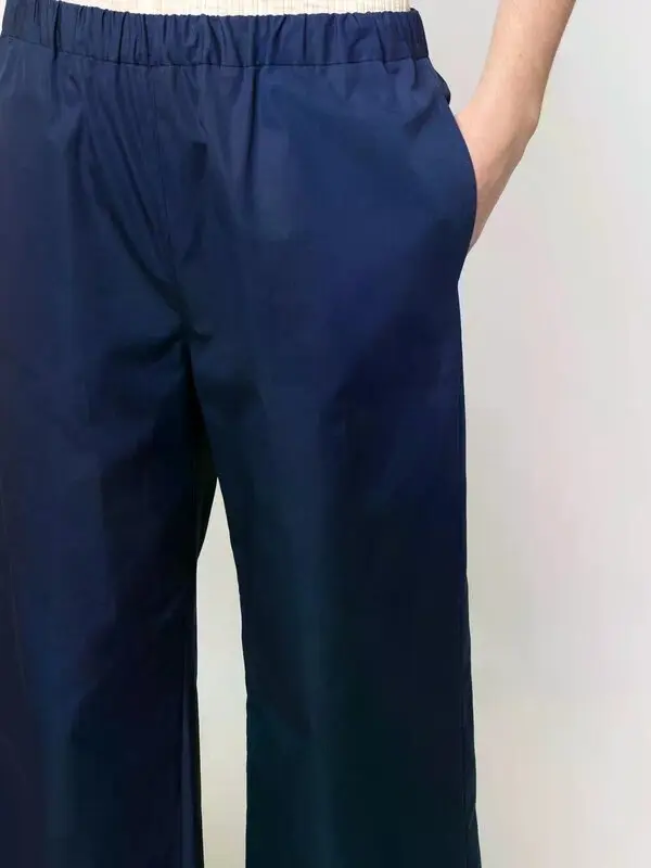 Aspesi Cropped Wide-leg Trousers