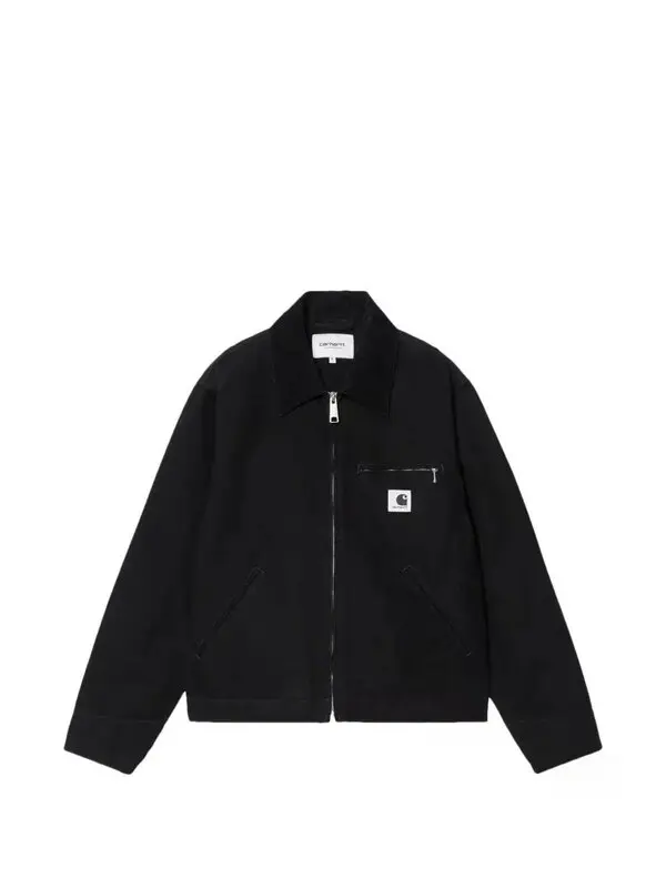 Carhartt Work In Progress Detroit Corduroy-collar Jacket - Black