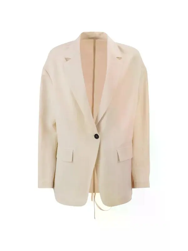 Brunello Cucinelli Tie-belt Blazer