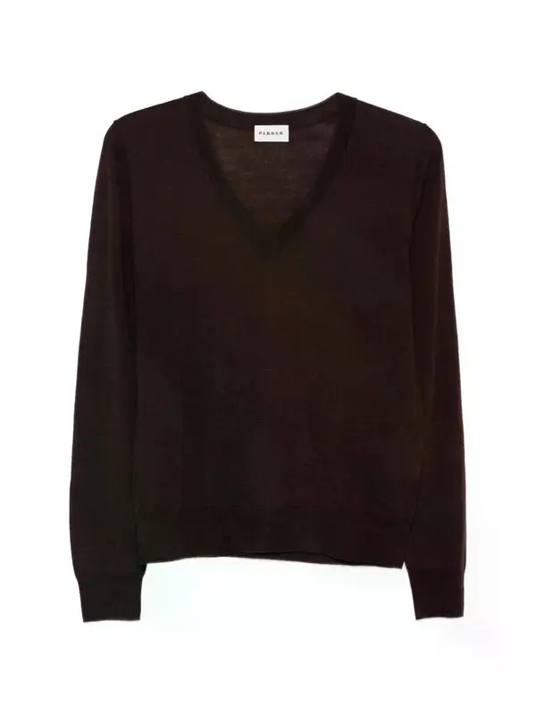P.a.r.o.s.h V-neck Sweater - Brown