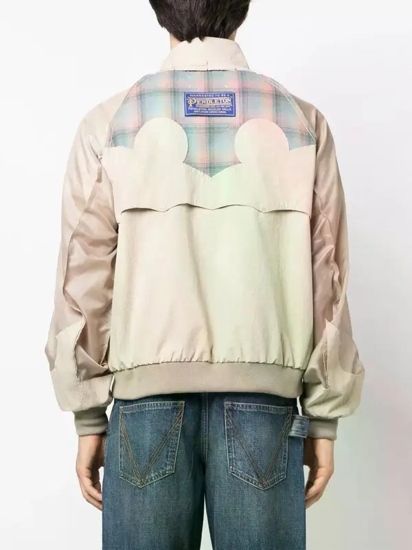 MAISON MARGIELA X Pendleton Plaid Check Bomber Jacket