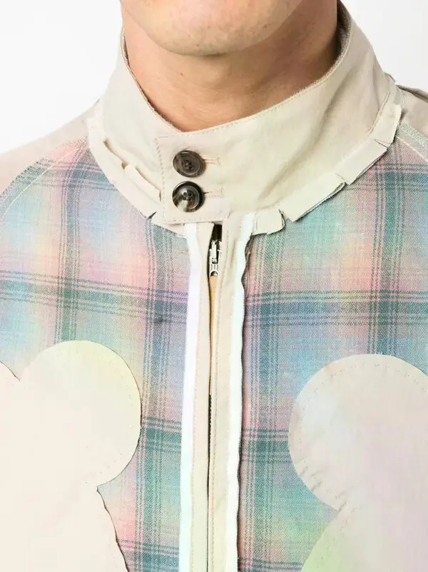 MAISON MARGIELA X Pendleton Plaid Check Bomber Jacket