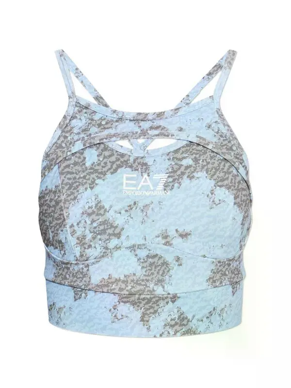 EA7 Sleeveless Crop Top