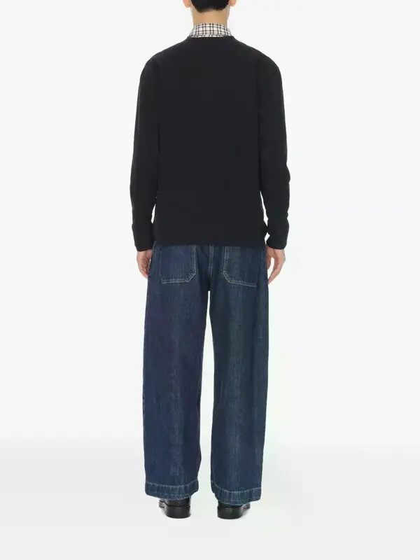 Studio Nicholson Henley Long-sleeve T-shirt