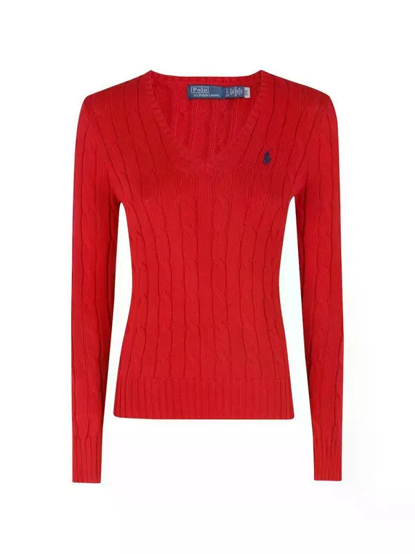 Polo Ralph Lauren V-neck Sweater - Red