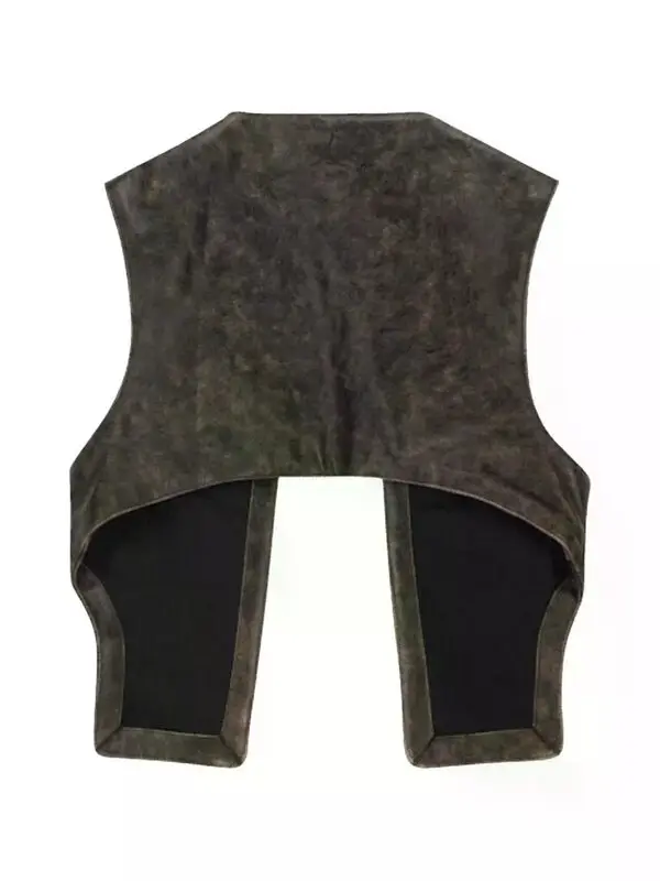 JORDAN X J Balvin Leather Vest