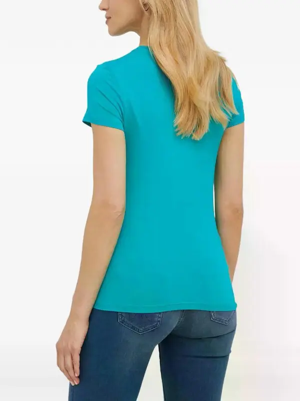 Patrizia Pepe Crew-neck T-shirt - Blue