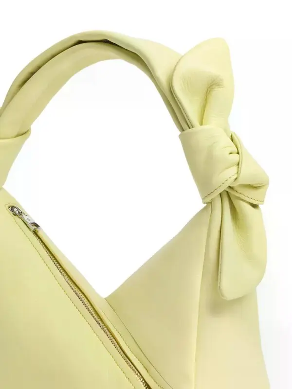 PATOU Bonbonnette Shoulder Bag With Knot Detail - Yellow