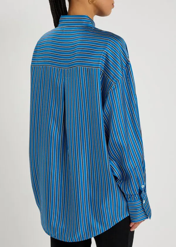 TOTEME Striped Silk Shirt