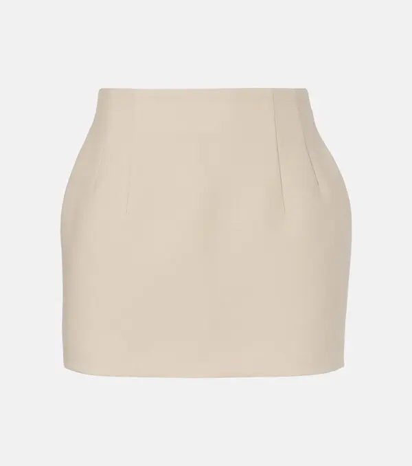 Wardrobe.NYC Wool Miniskirt