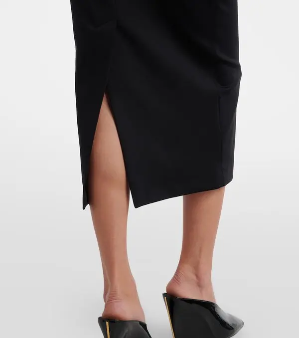 Max Mara Piuma Jersey Pencil Skirt