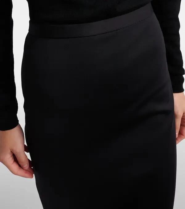Max Mara Piuma Jersey Pencil Skirt