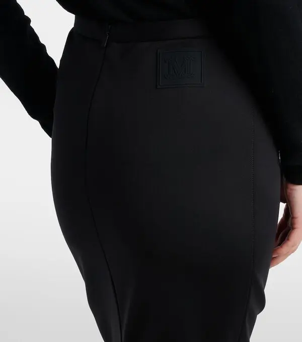 Max Mara Piuma Jersey Pencil Skirt