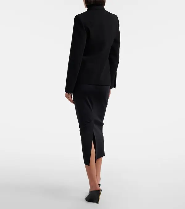Max Mara Piuma Jersey Pencil Skirt