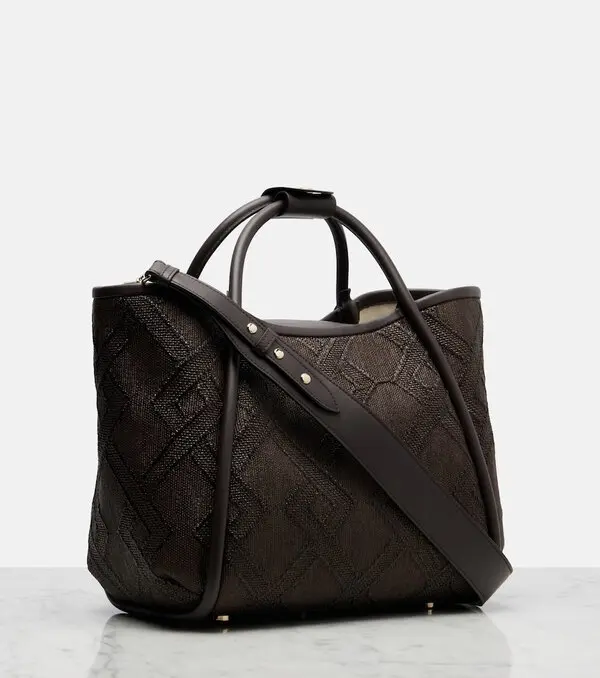 Max Mara Leather Tote Bag