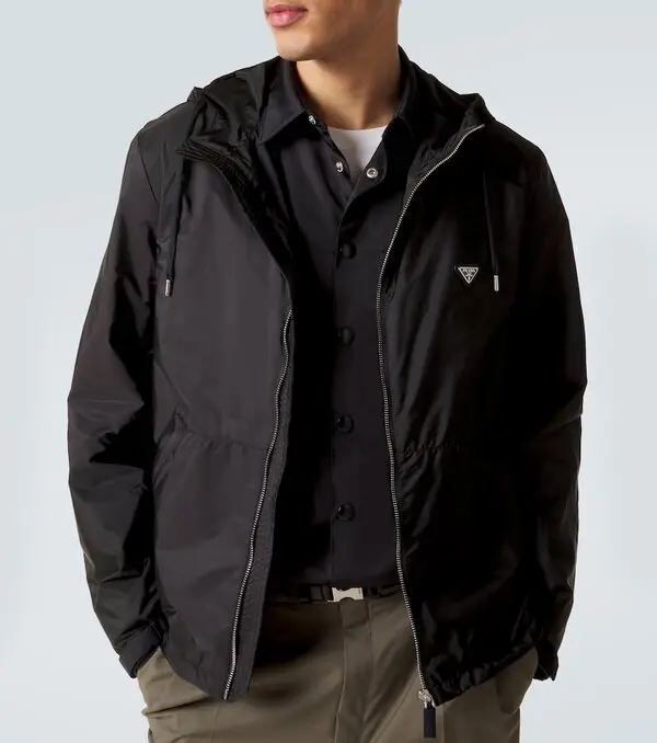 Prada Re-nylon Hooded Jacket