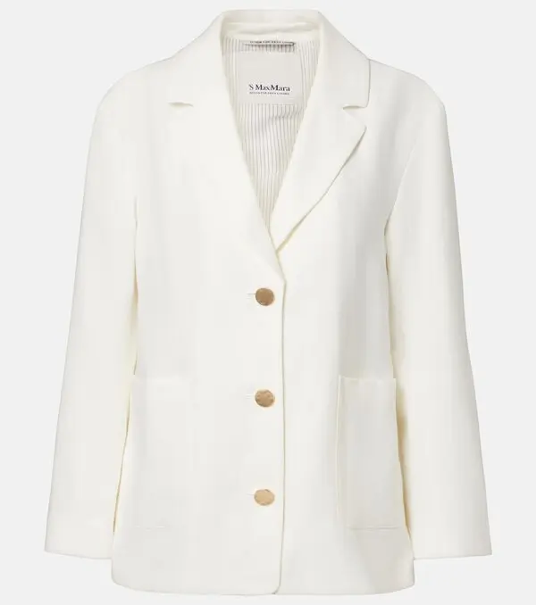 Max Mara Carlotta Linen Blazer