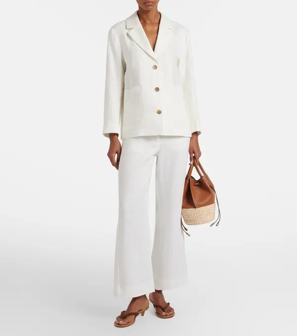 Max Mara Carlotta Linen Blazer