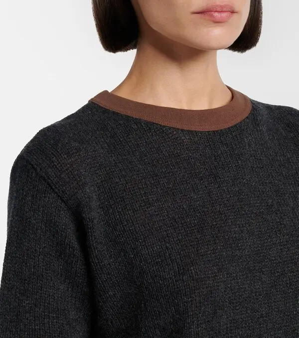 Prada Cashmere Knit Jumper - Grey