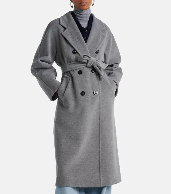 Max Mara Madame Wool And Cashmere Coat