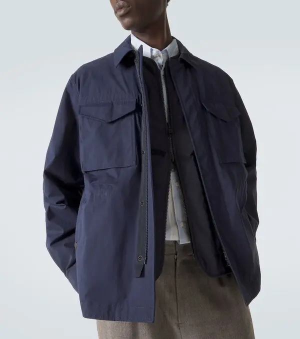 Moncler Roquille Convertible Jacket - Blue