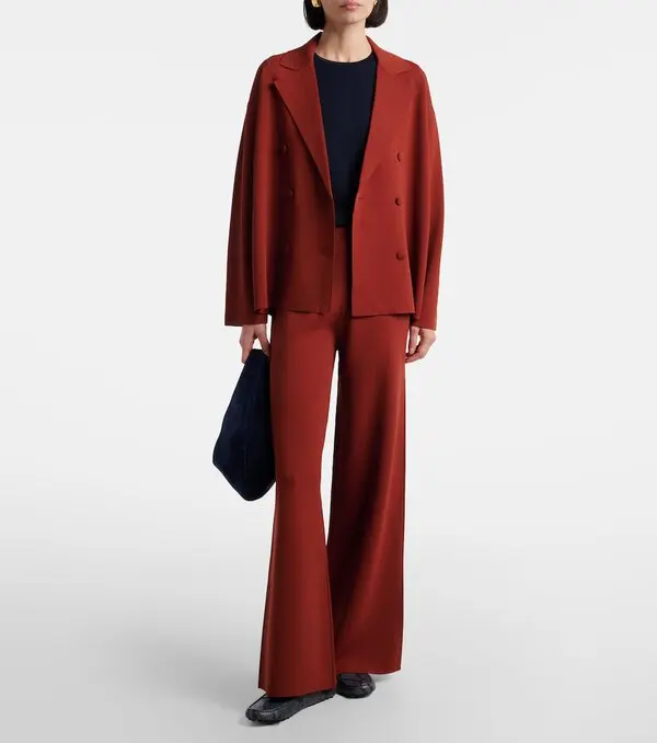 Max Mara Jersey Top - Blue