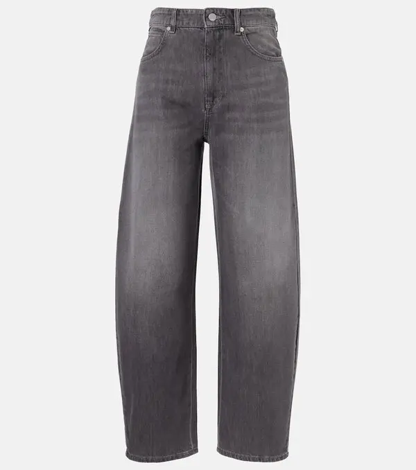 Max Mara Allegra Barrel-leg Jeans - Grey