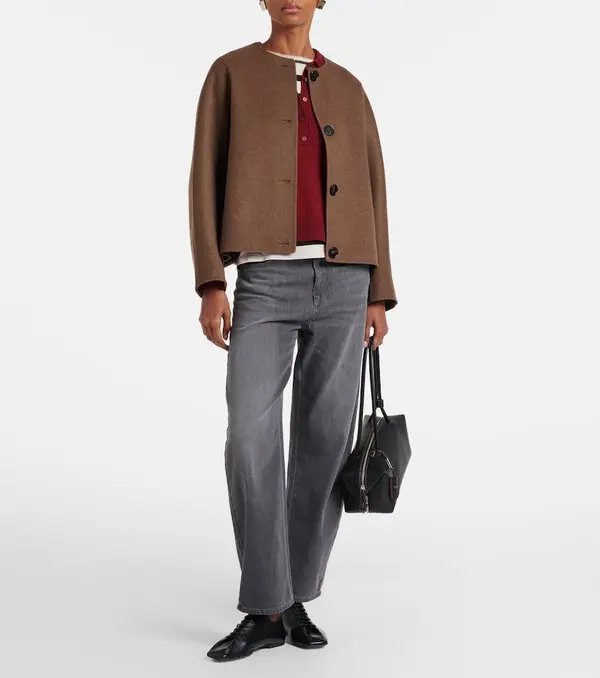 Max Mara Allegra Barrel-leg Jeans - Grey
