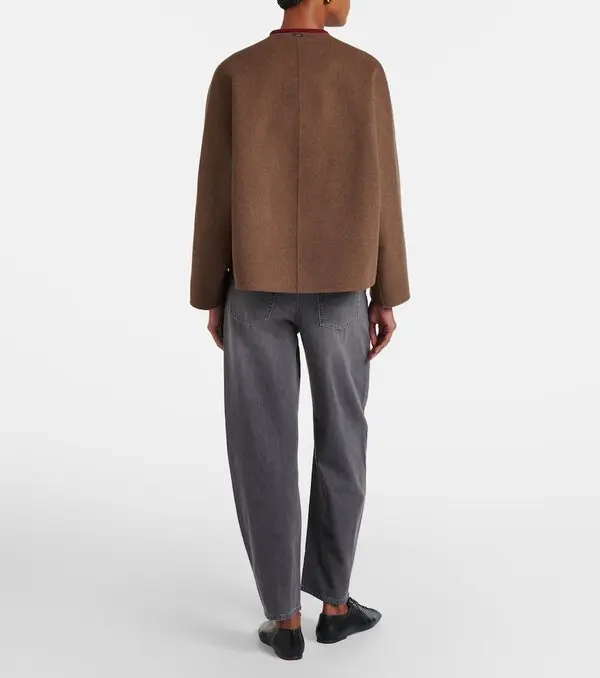 Max Mara Allegra Barrel-leg Jeans - Grey