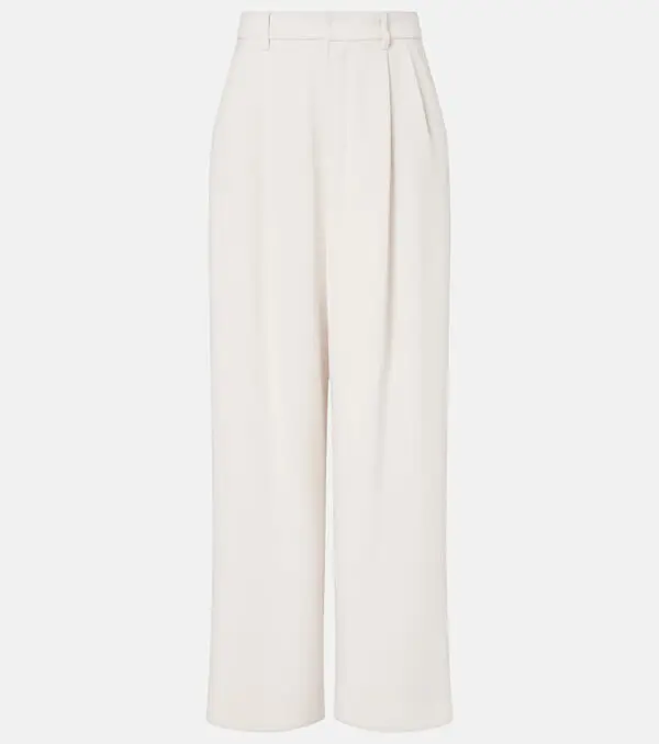Max Mara Pleated Wide-leg Trousers