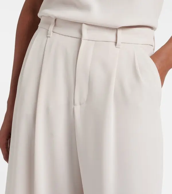 Max Mara Pleated Wide-leg Trousers