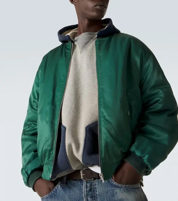 A.PRESSE Zip-up Bomber Jacket