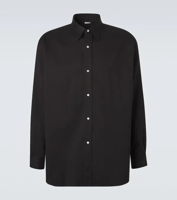 A.PRESSE Cotton Twill Shirt