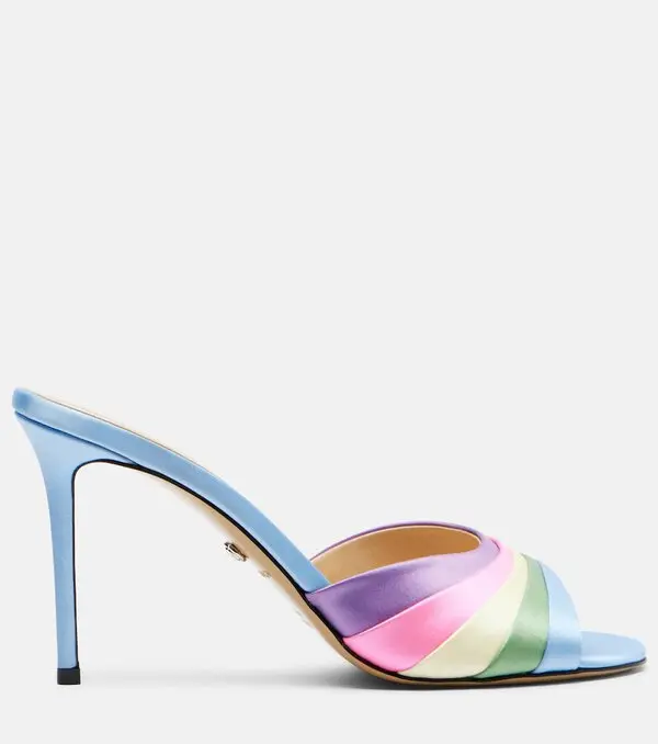 Mach & Mach Gradient Satin Mules