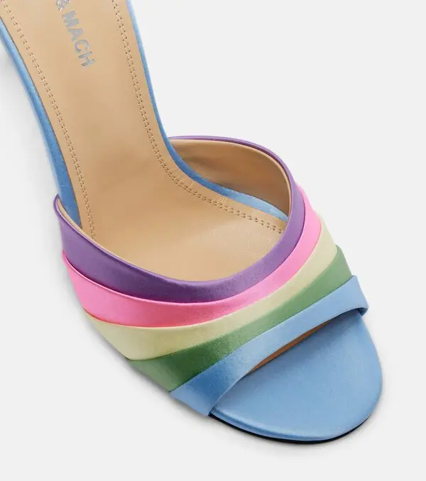 Mach & Mach Gradient Satin Mules