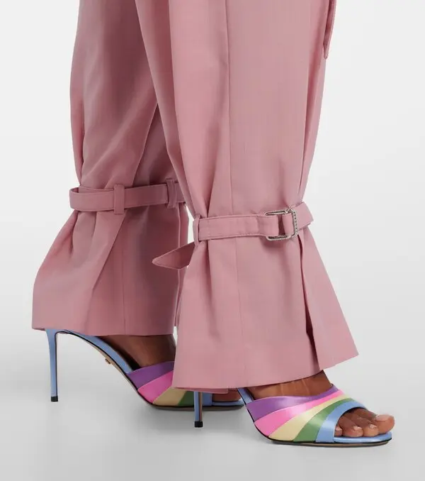 Mach & Mach Gradient Satin Mules