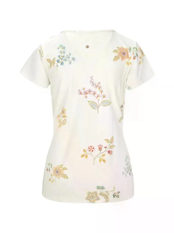 PIP STUDIO Floral Print T-shirt - Neutrals