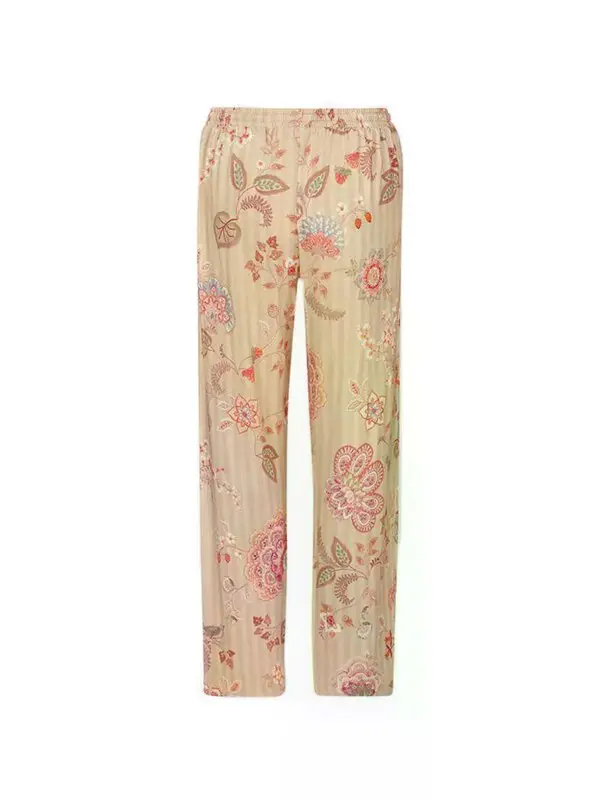 PIP STUDIO Floral Print Trousers - Neutrals