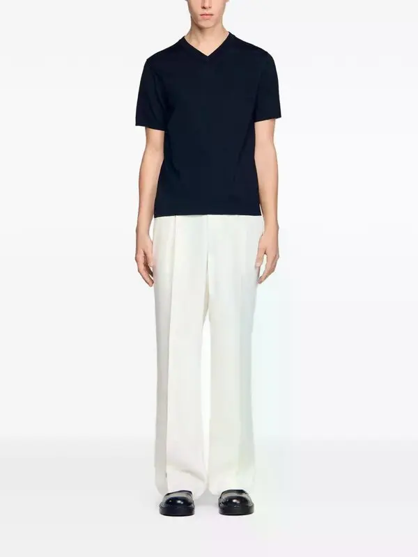 Sandro Short-sleeve V-neck T-shirt