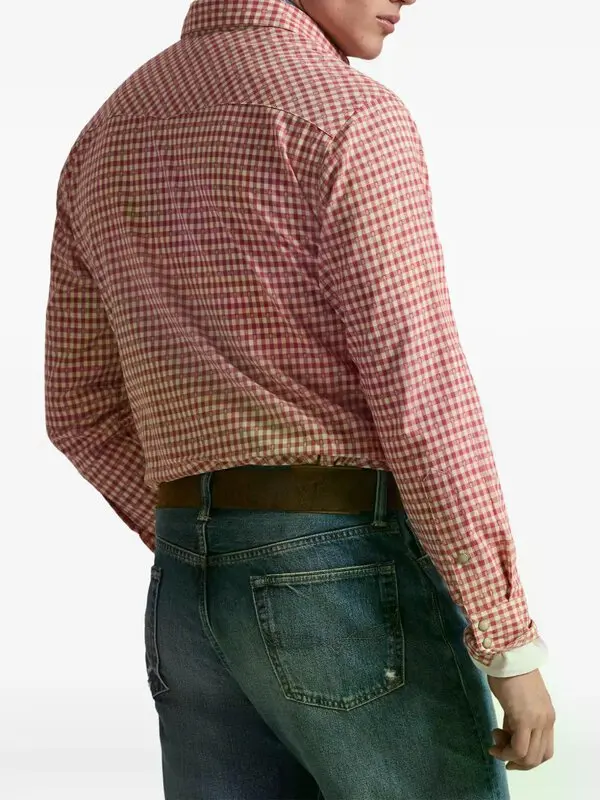Polo Ralph Lauren Checked-pattern Shirt - Red