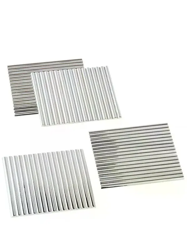 Ralph Lauren Thorpe Stainless Steel Coaster - Neutrals