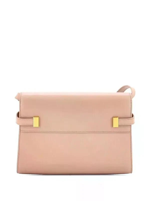Saint Laurent Manhattan Small Shoulder Bag - Neutrals