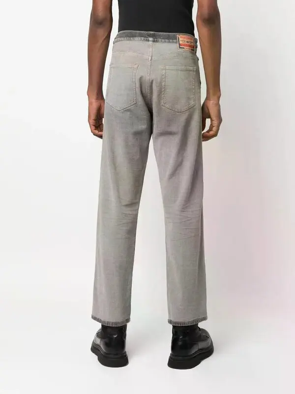 DIESEL® D-viker Straight-leg Jeans - Grey