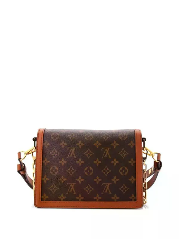 LOUIS VUITTON Dauphine Reverse Monogram Canvas Mm Shoulder Bag