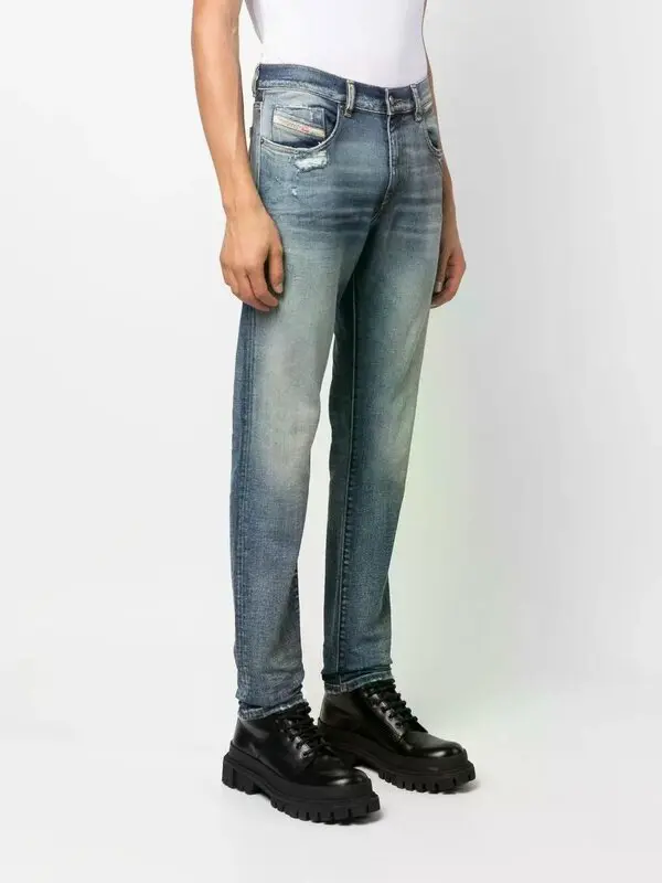 DIESEL® D-strukt Slim-cut Jeans - Blue