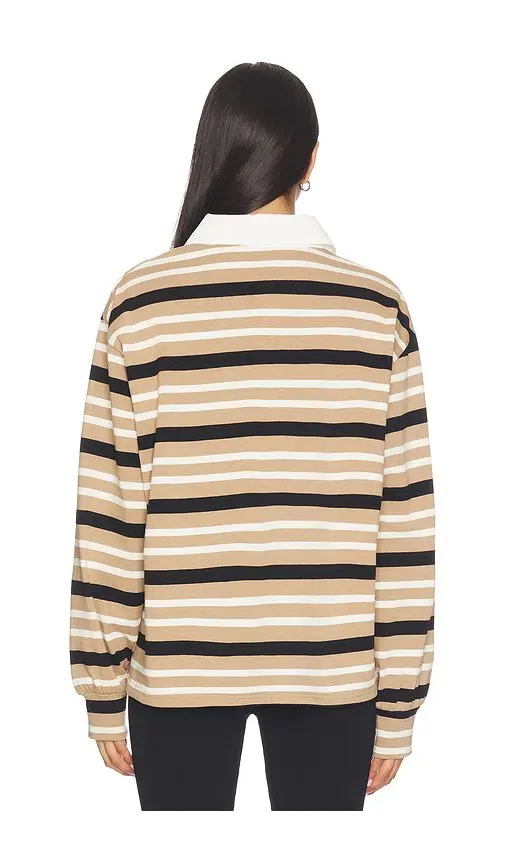 Superdown Sashia Polo Top - Brown