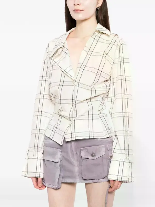 Attico Checked Shirt