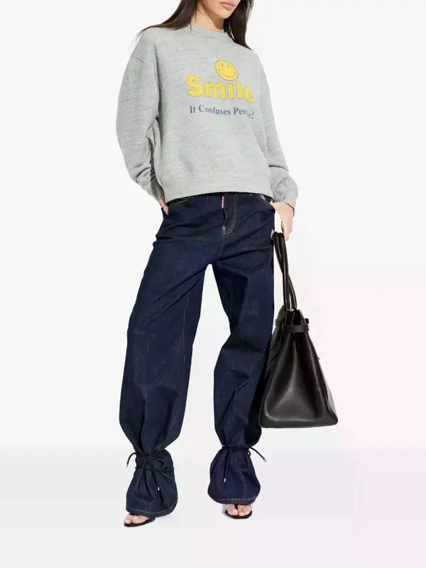 Dsquared2 Graphic Print Crew Neck Sweatshirt